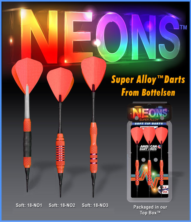 Neons - Colors Soft-Tip Darts
